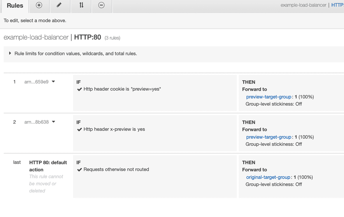 Opting in to Preview Builds with AWS ALBs | terrbear dot org